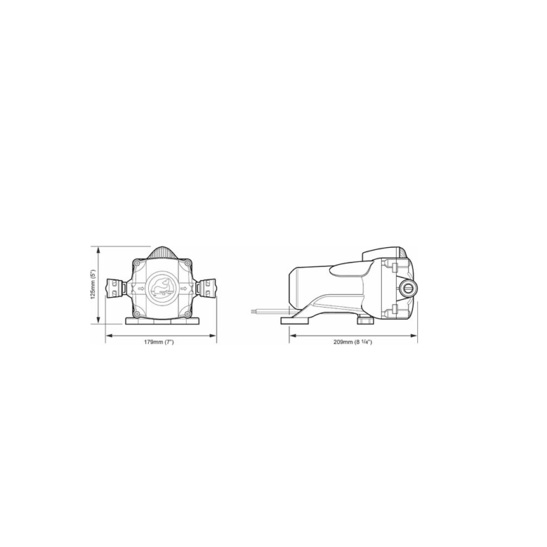 PUMPPU WATERMASTER 12L, 12V - WaveMotor Oy